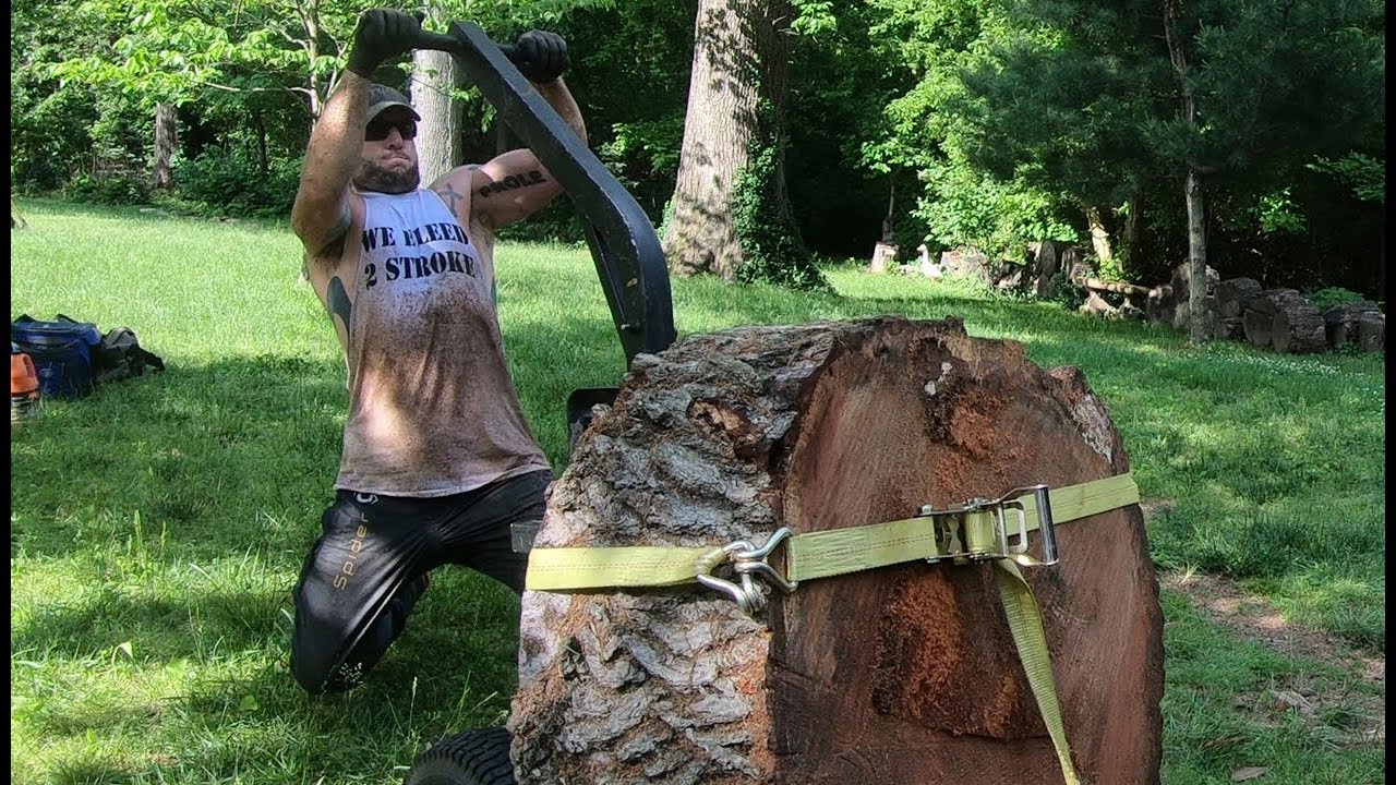 37:Moving Big Wood - YouTube