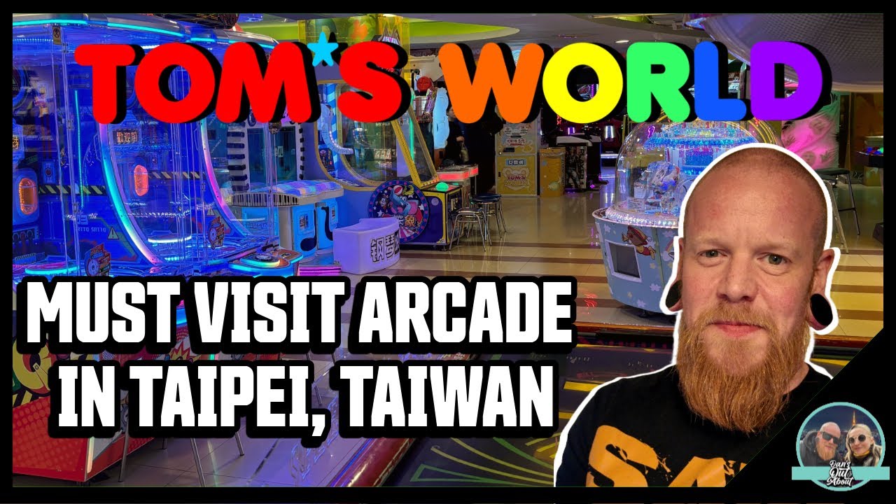 TOM’S WORLD ARCADE Taipei Taiwan | Shemen Ting | Vlog November 2024 ...