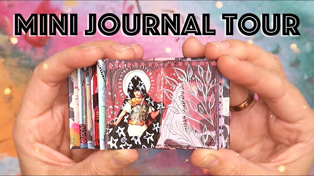 MINI ART JOURNAL TOUR - YouTube