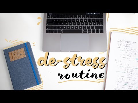 How to De-stress | dealing with exam stress | Revision 2019 ...