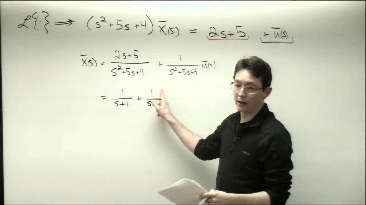 ME565 Lecture 23: Laplace Transform and ODEs with Forcing and Transfer Functions - YouTube