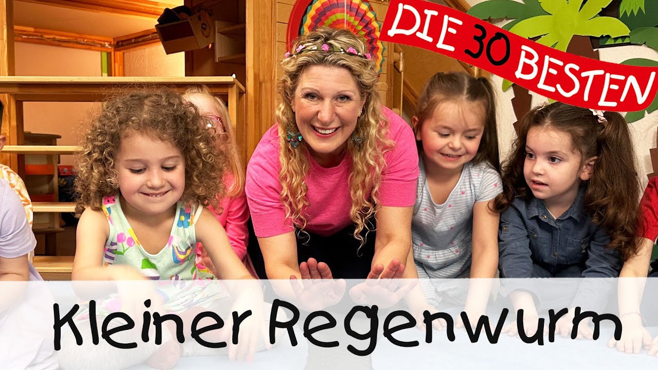 👩🏼 Kleiner Regenwurm - Singen, Tanzen und Bewegen || Kinderlieder - YouTube