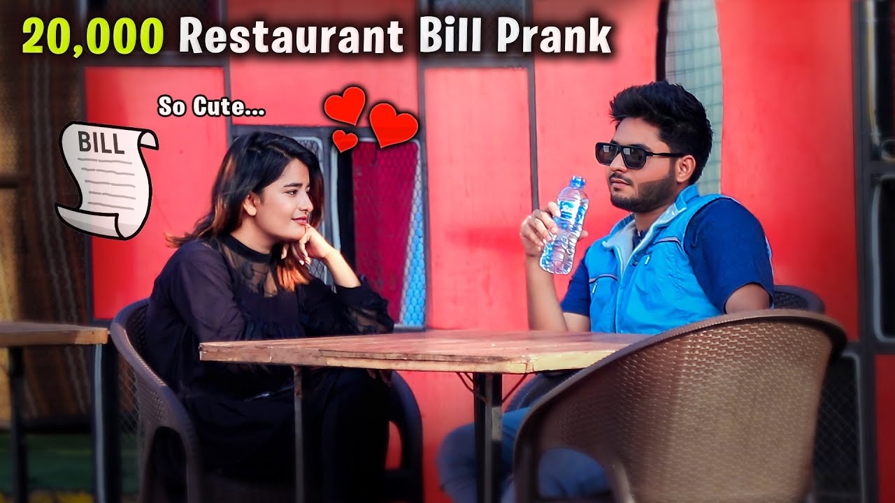 20,000 Restaurant Bill Prank | Prank in Pakistan | Zaid Chulbula - YouTube