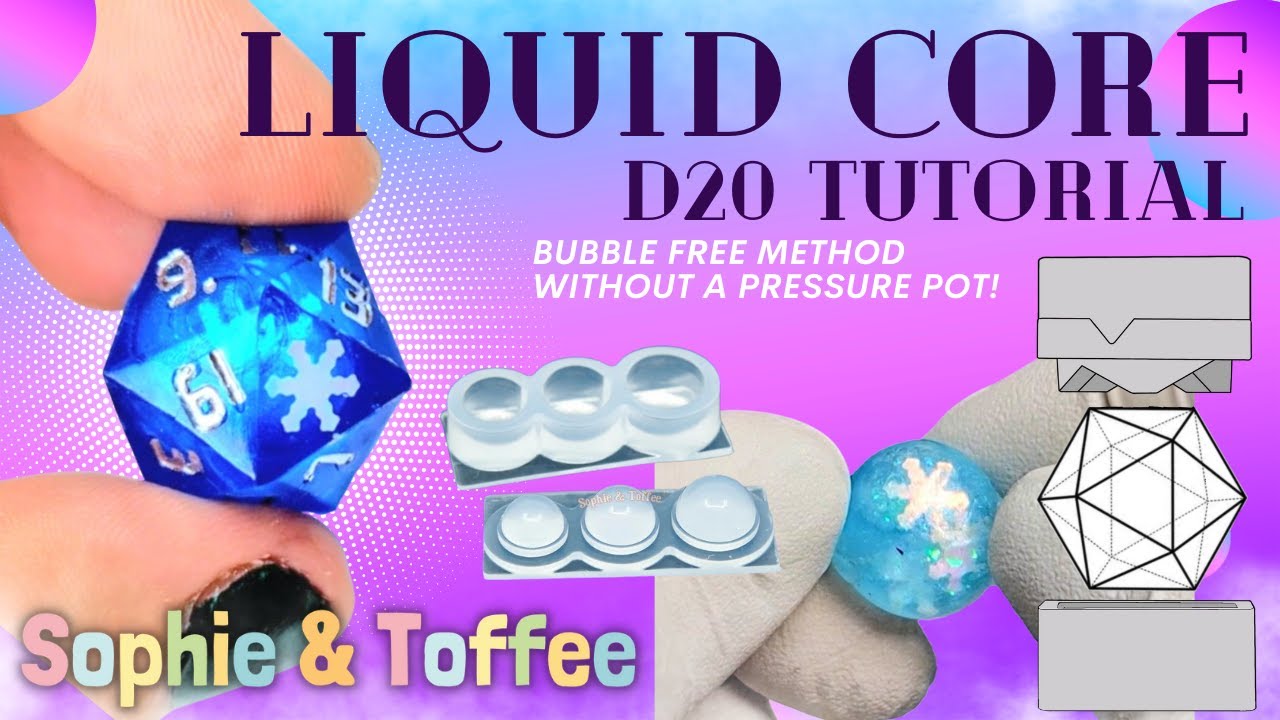 Liquid Core Dice Tutorial - YouTube