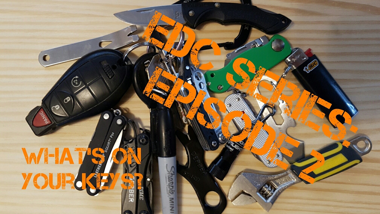 EDC series. Episode 2: keys for edc - YouTube