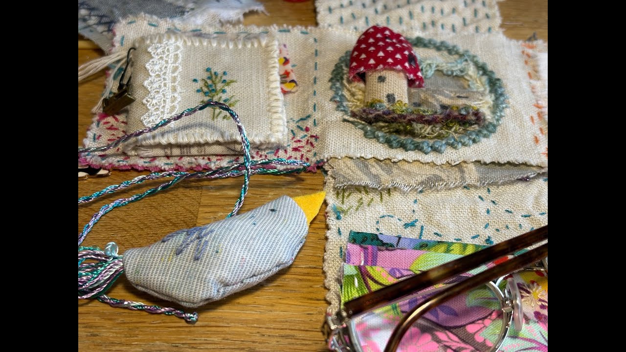 Pocket Treasure / Pocket Altar – Slow Stitching a Fabric Bird | Textile ...