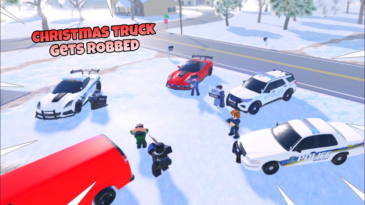 CHRISTMAS DELIVERY TRUCK GETS HIJACKED! (ERLC rp) | ROBLOX - YouTube