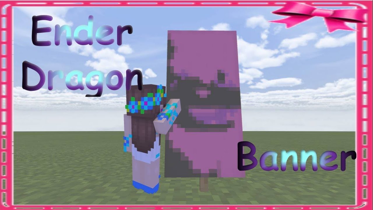 Minecraft Banner Design | 6 Step Make a Minecraft Ender Dragon Banner ...