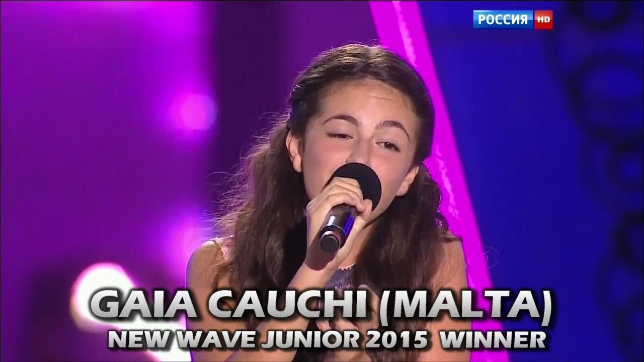 Gaia Cauchi - New Wave Junior 2015 Winner - YouTube