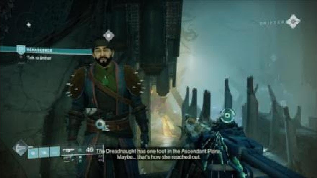 Destiny 2 cutscene - Eris Morn returns. Reunited with the Drifter - YouTube