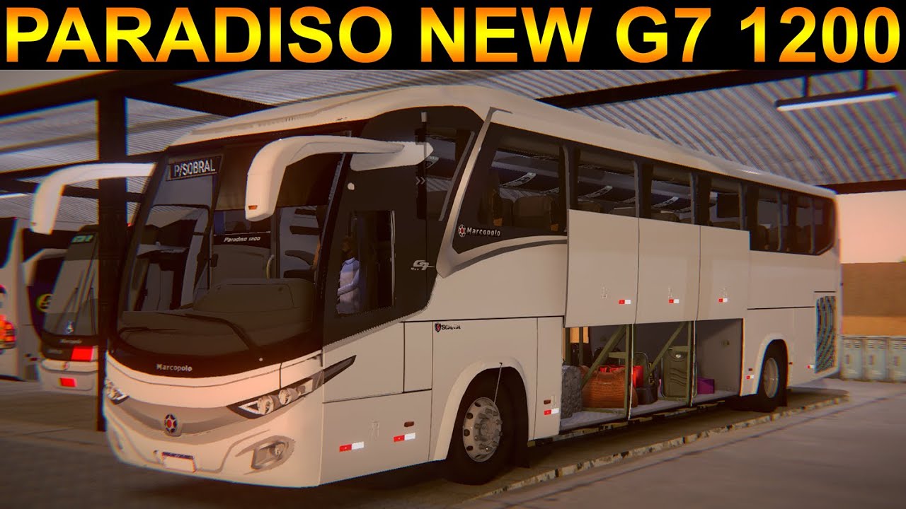 NOVO MOD! MARCOPOLO PARADISO NEW G7 1200 ‹ PROTON BUS › - YouTube