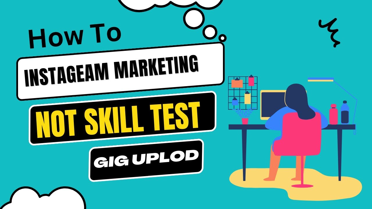how to Instagram marketing Fiverr gig skill test without upload 2023 ...