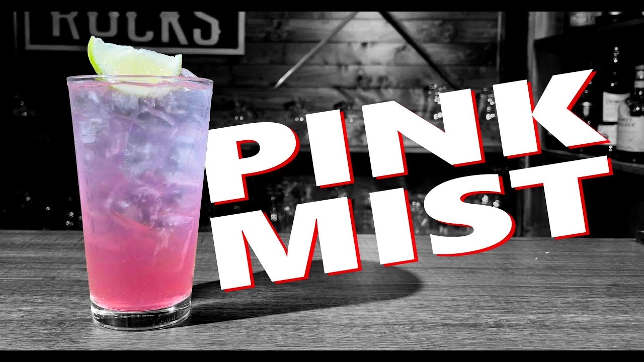 How To Make The Pink Mist Cocktail | Booze On The Rocks - YouTube