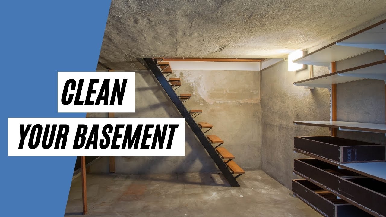 How To Clean Your Basement Easily By Yourself (Cleaning Tips) - YouTube