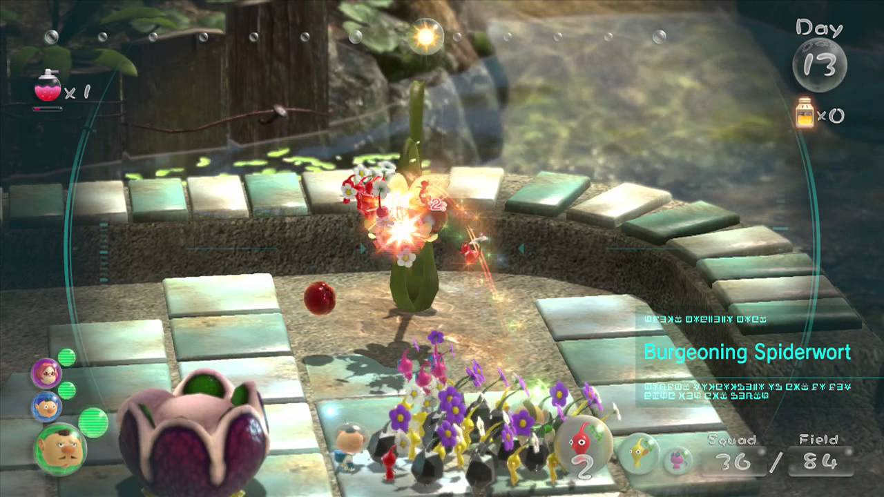Pikmin 3 - Day 13 - Blue Pikmin - YouTube