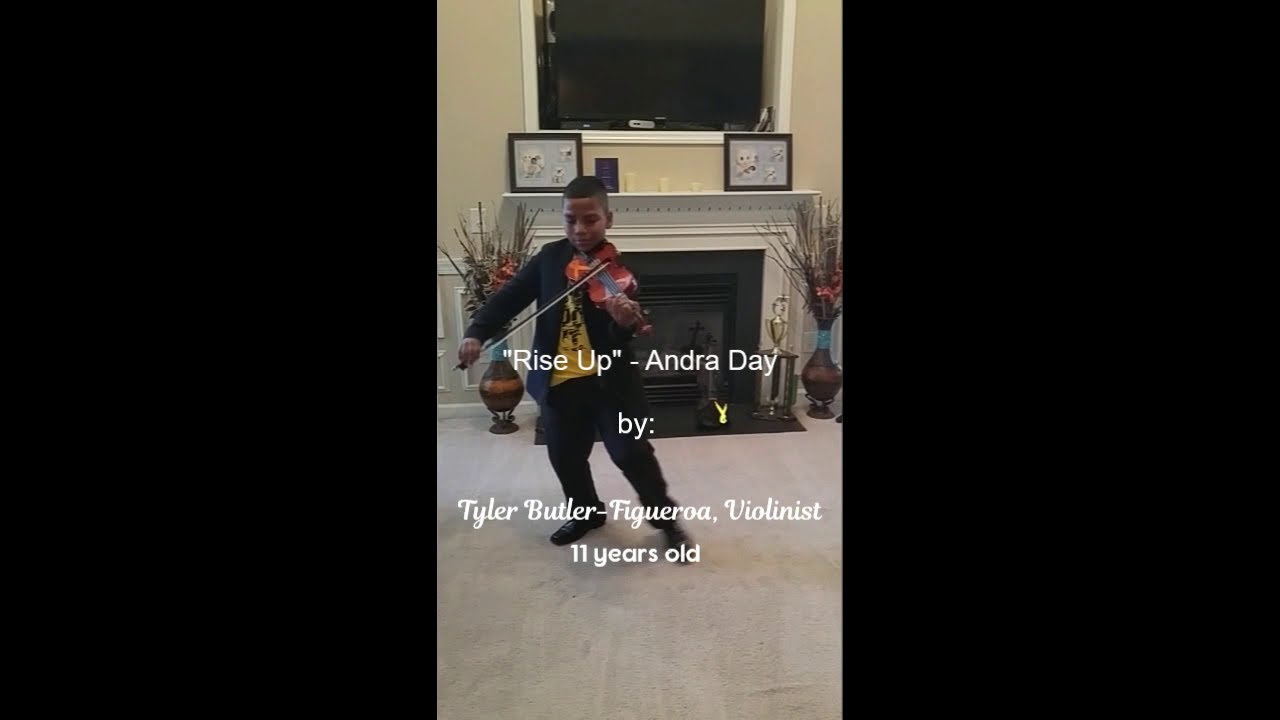Andra Day - Rise Up - Violin Cover - Tyler Butler-Figueroa Violinist ...
