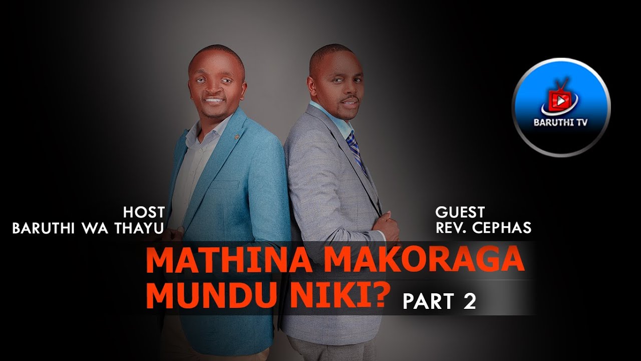 MATHINA MAKORAGA MUNDU NIKI? (PART 2) ~ REV. CEPHAS - YouTube