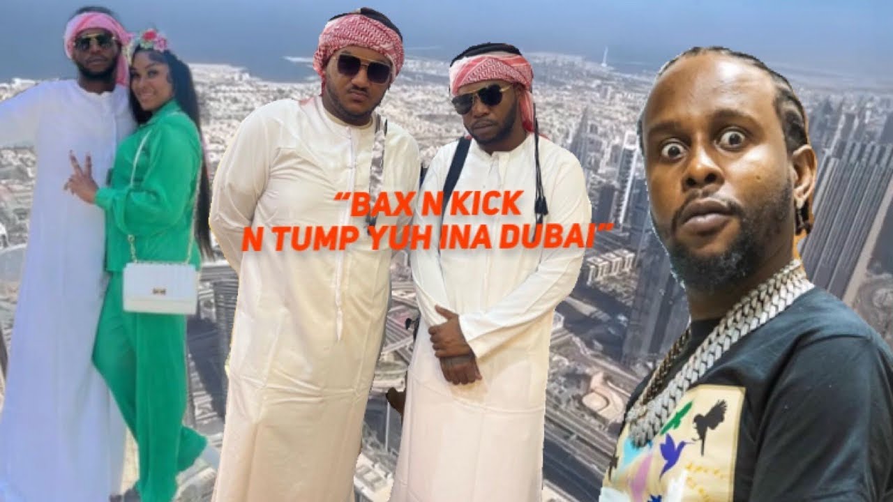 Teejay Uptop Chubble Popcaan all the way from Dubai, Skeng Birthday ...