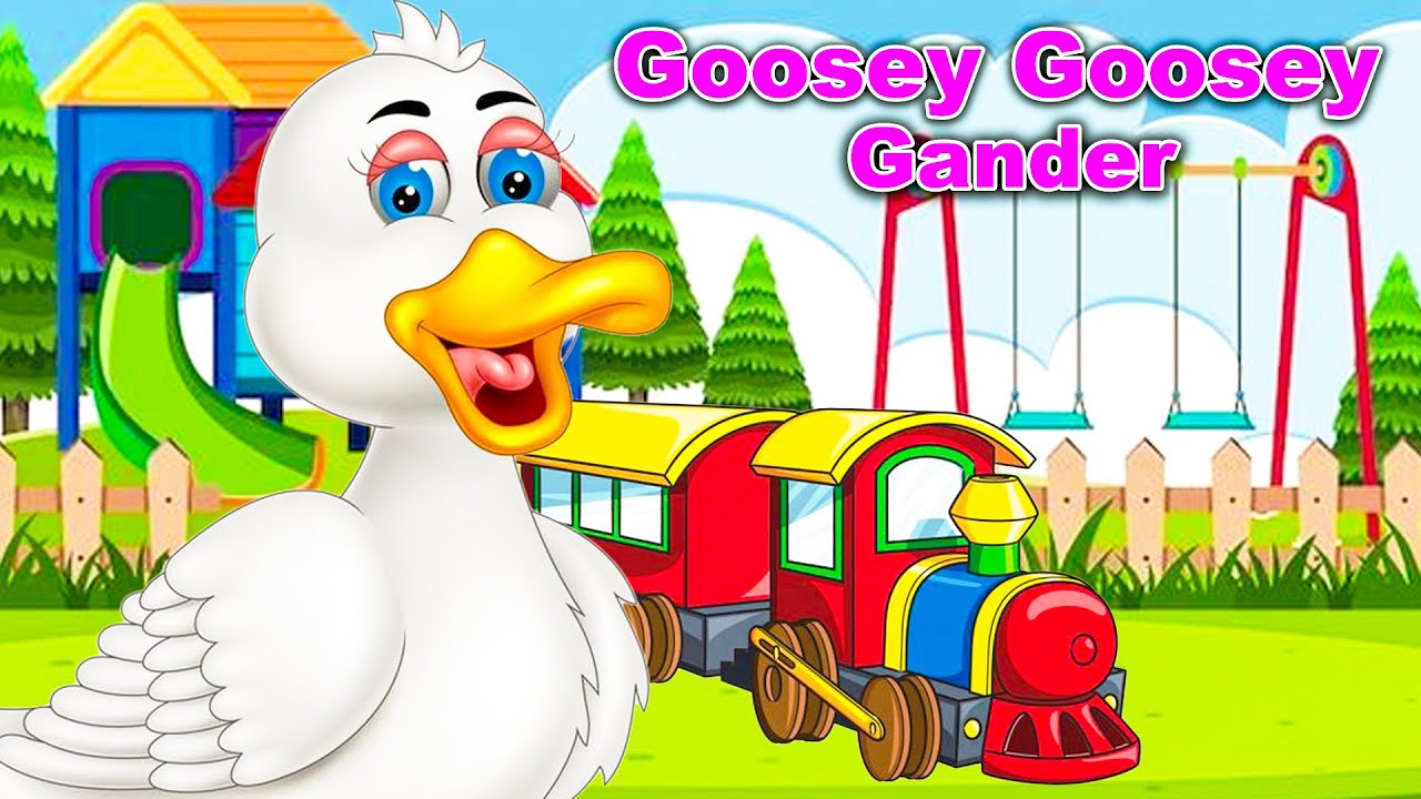 Goosey Goosey Gander - English Rhymes Nursery Rhymes For kids #Cartoon ...