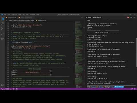 Python Tutorial Part 2 - YouTube