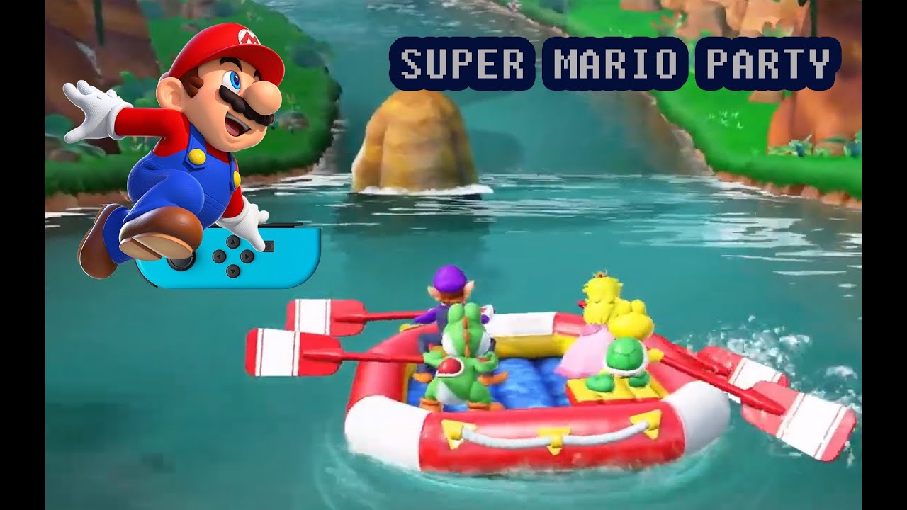 Super Mario Party - River Survival - YouTube