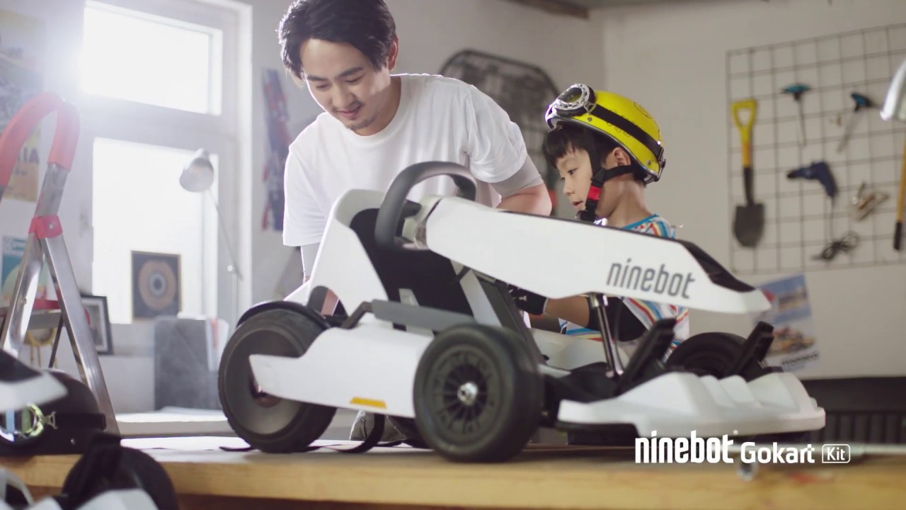 Ninebot Go Kart Kit - YouTube