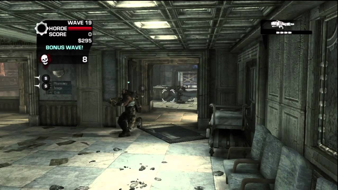 Gears of War 3 : Horde on Insane Using Silverback Rockets Part.3 [HD ...