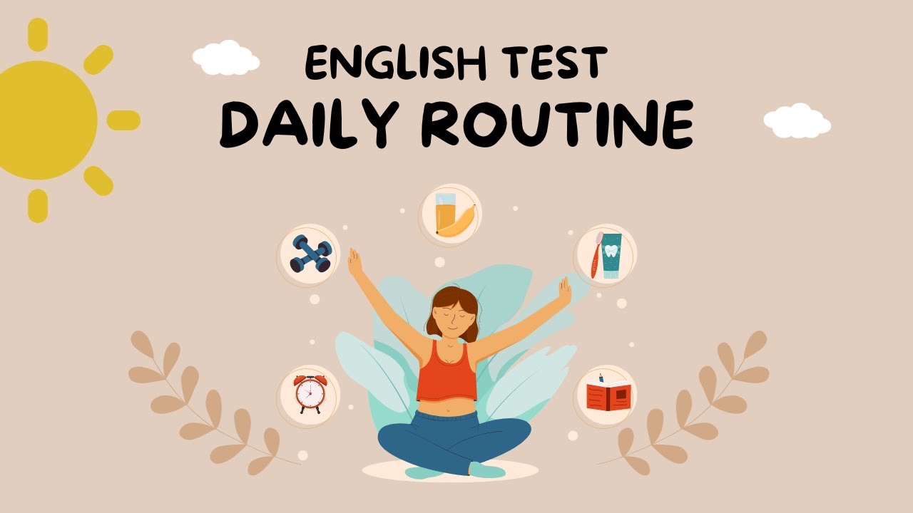 QUIZ | Daily Routine | Grammar Test - YouTube