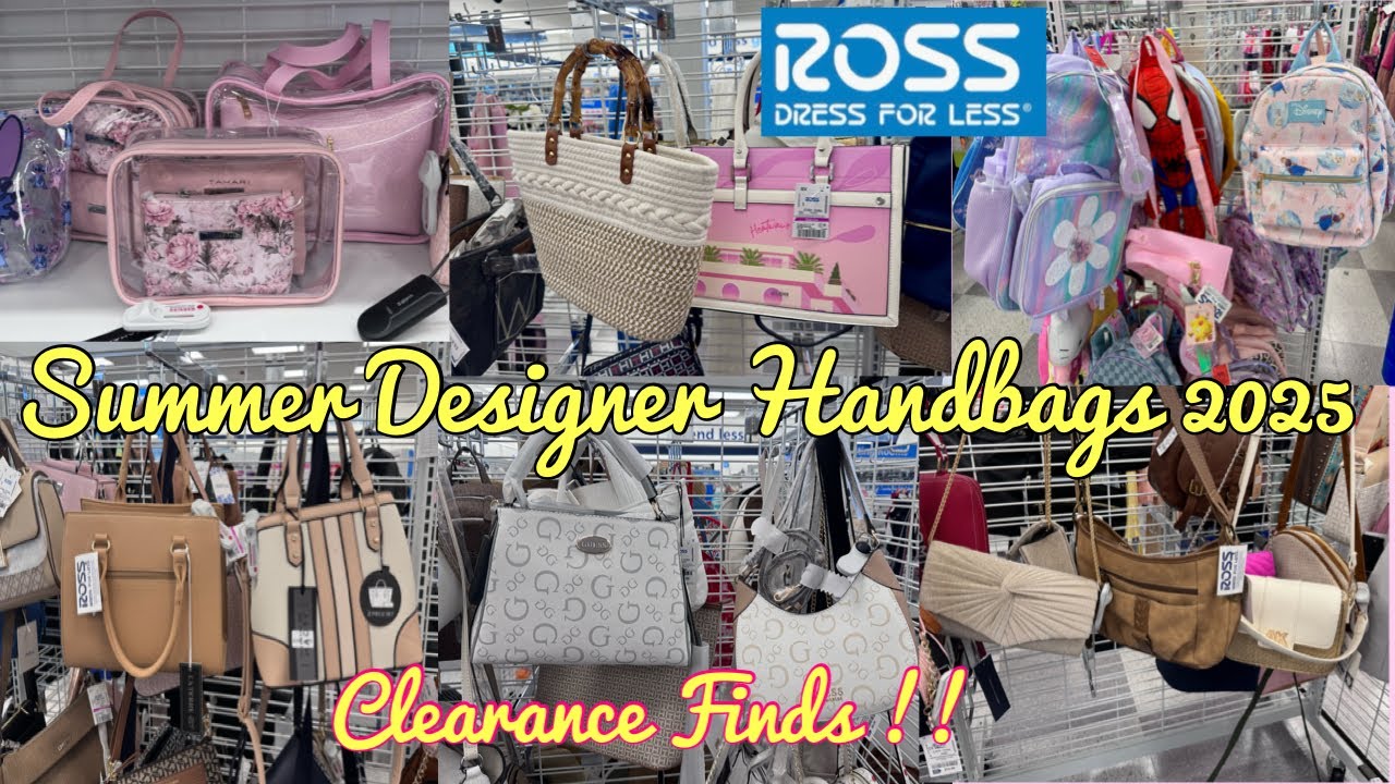 ROSS DRESS FOR LESS DESIGNER HANDBAGS CLEARANCE FINDS * SHOP WITH ME AT ...