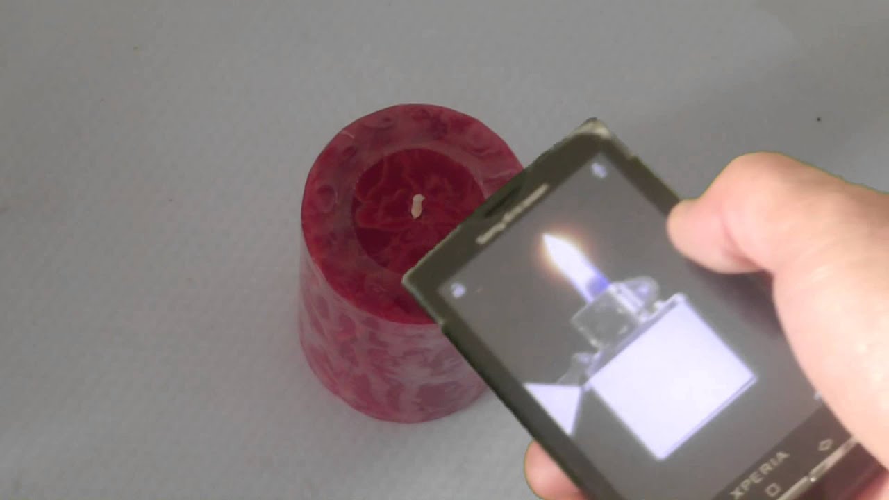 Cell Phone amazing how light a candle cool science experiment - YouTube