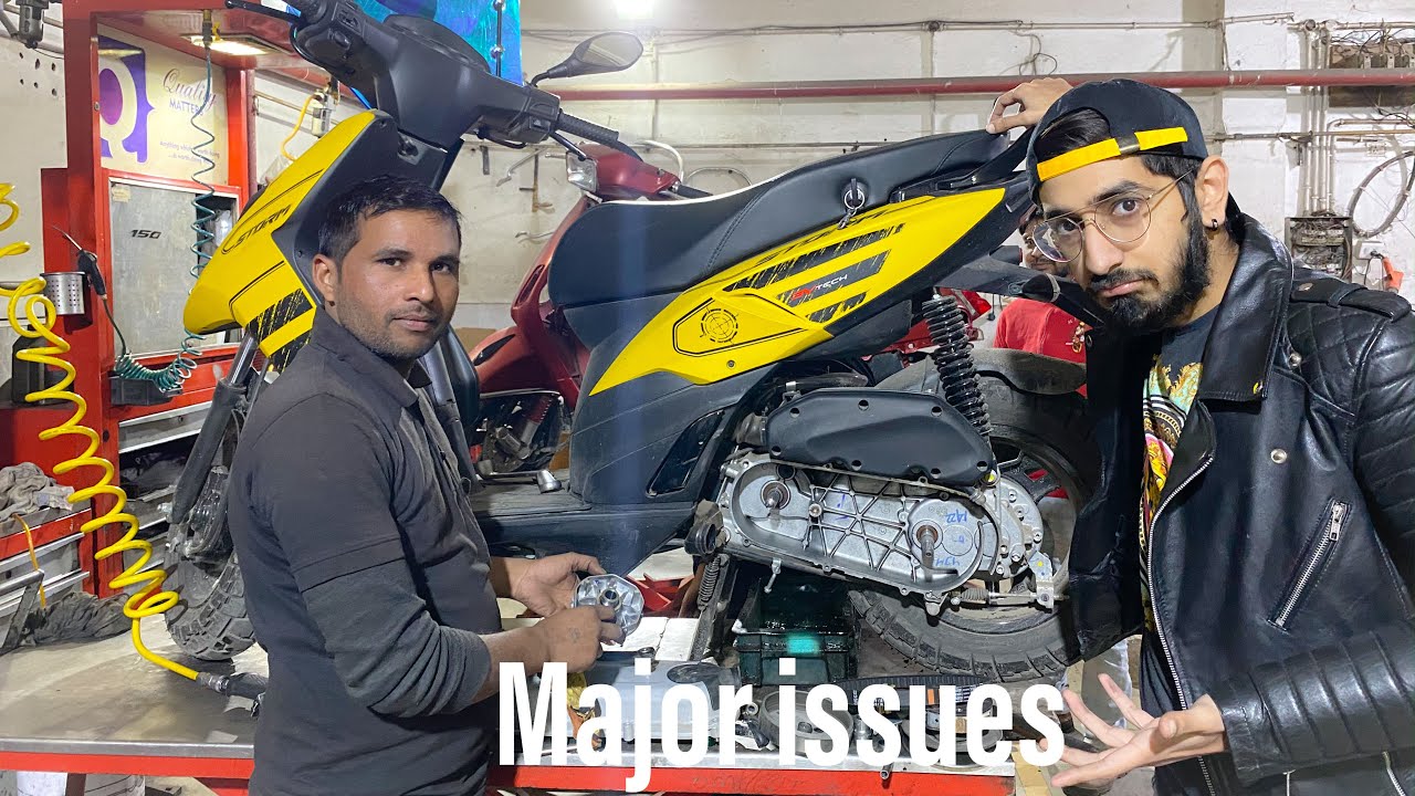 My New Scooty Engine Breakdown..😭 - YouTube