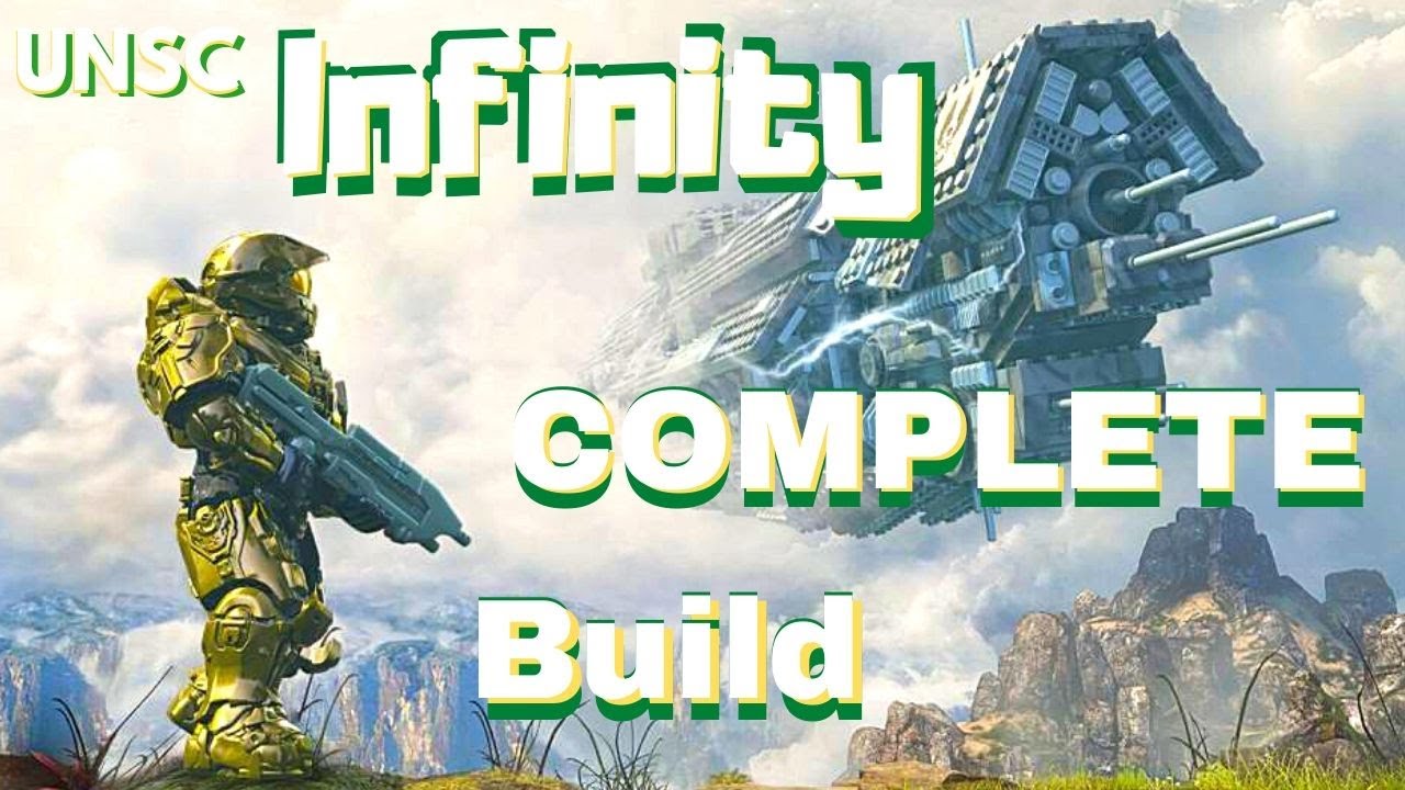 Building the Mega Construx UNSC Infinity! Halo Soundtracks w/ in game ...