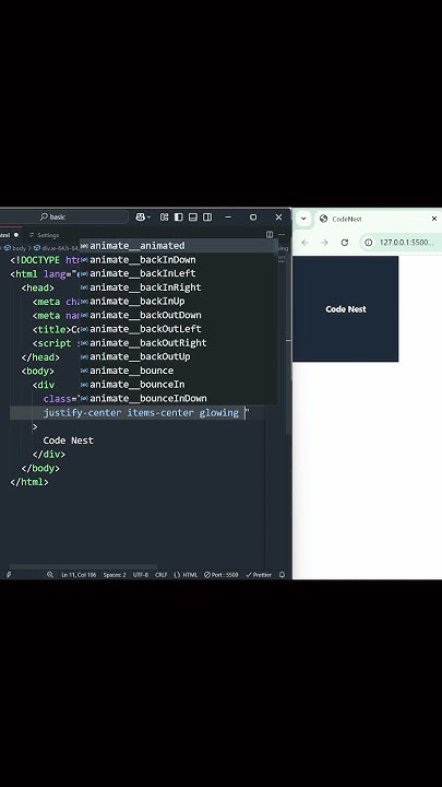 Stunning Glowing Div Animation With Html And Css Tailwind And Keyframes Effect Cssanimation