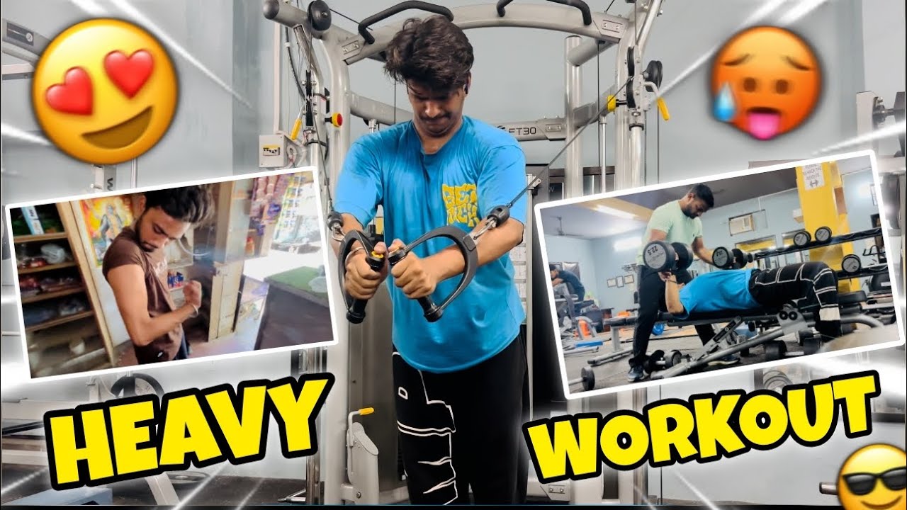 Full HEAVY chest workout 💔💔| Massive chest 😍😍 - YouTube