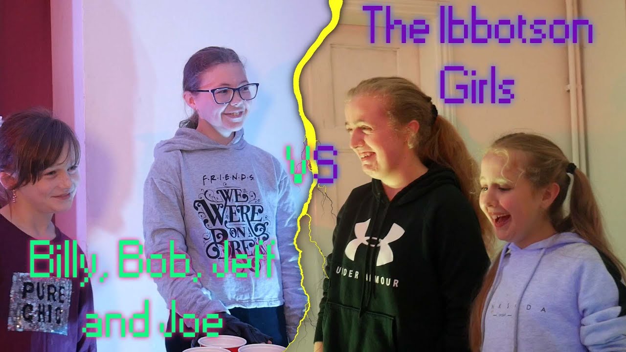 Quidditch Pong: Billy, Bob, Jeff and Joe vs The Ibbotson Girls [QPI:R1 ...