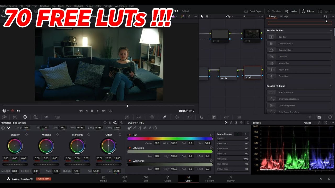 Quy trình chỉnh màu RAW Log video chuyên nghiệp và đơn giản ...