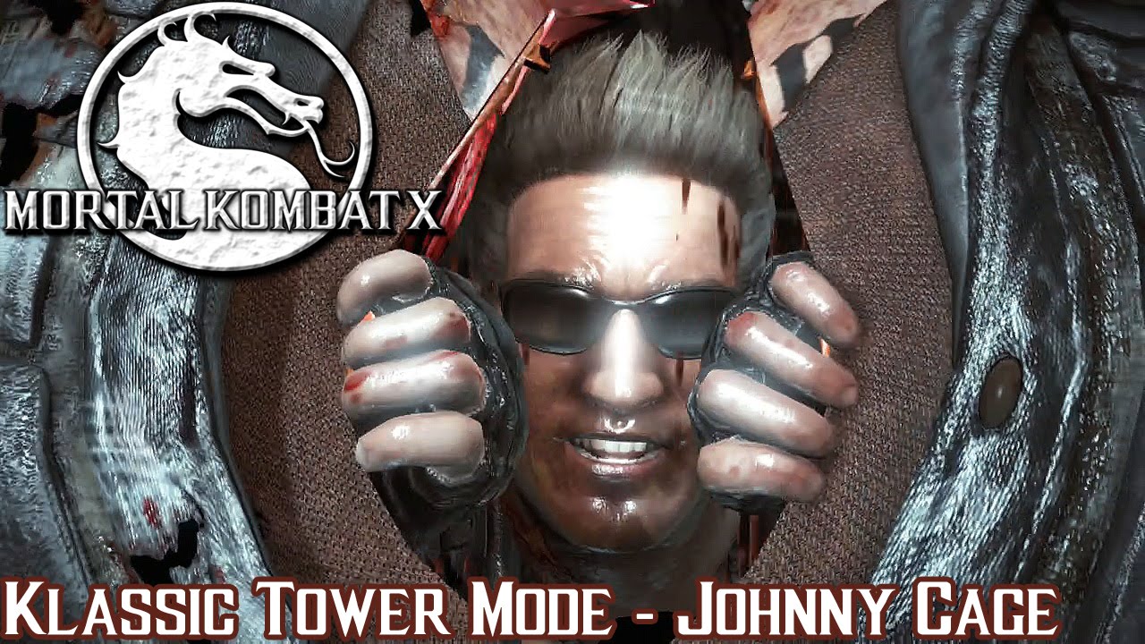 Mortal Kombat X Klassic Tower Run - Johnny Cage - YouTube