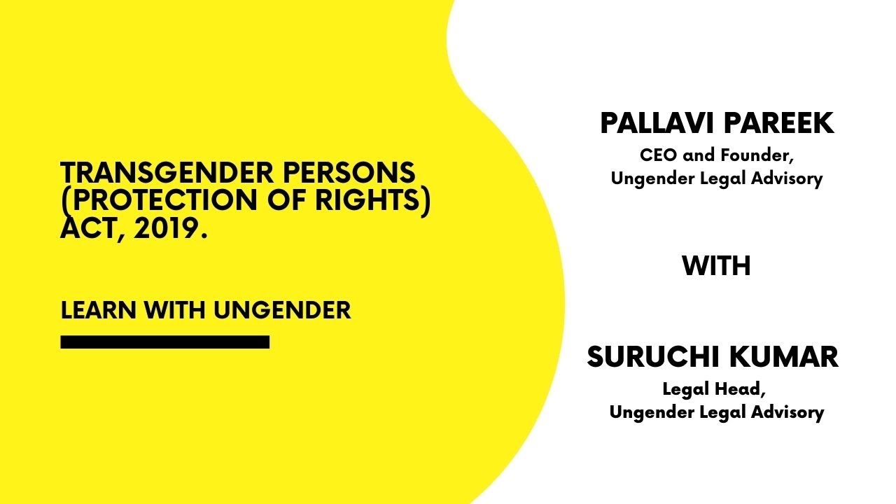 Explainer session for companies on Transgender Persons (Protection of ...