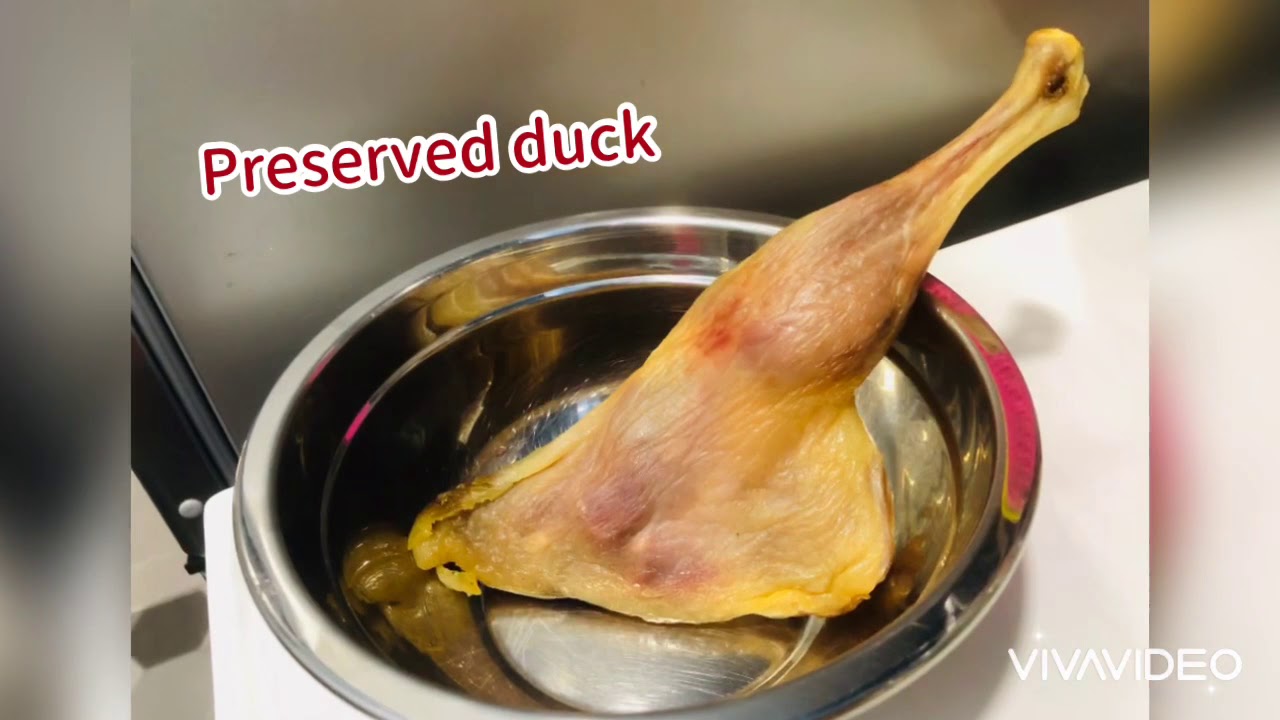 stewed preserved duck with taro - YouTube