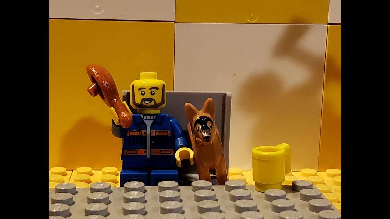 No Dogs Allowed (Lego Stop Motion) - YouTube