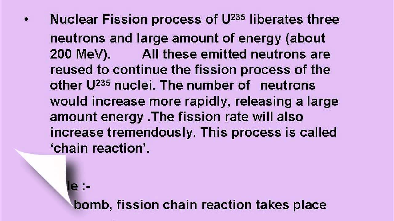 Nuclear Energy, Fission & Fusion Physics - YouTube