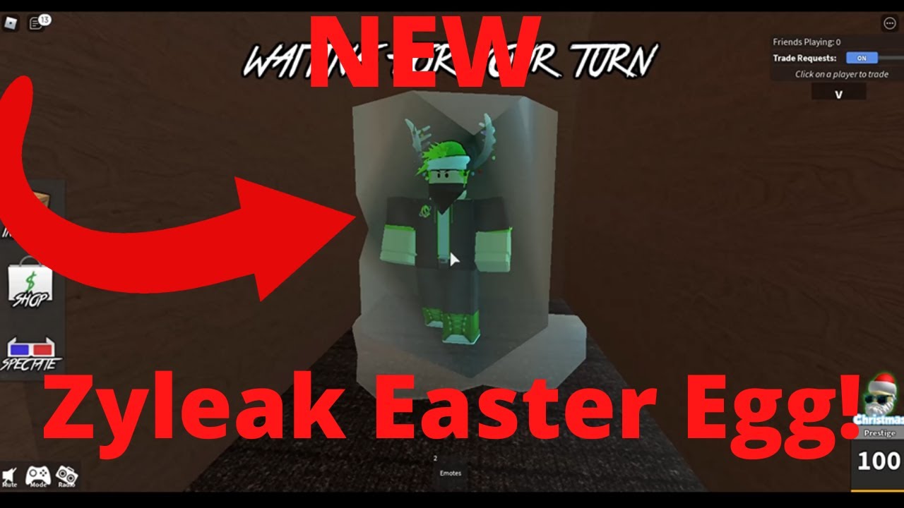New Zyleak Easter Egg on Christmas 2020 Lobby| Roblox Murder Mystery 2 ...
