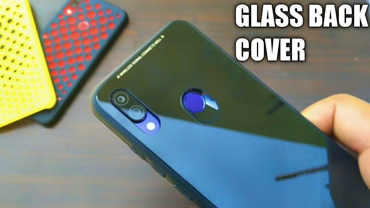 Redmi Note 7 PRO | ORIGINAL GLASS BACKCOVER | MI GLASS COVER | REDMI ...