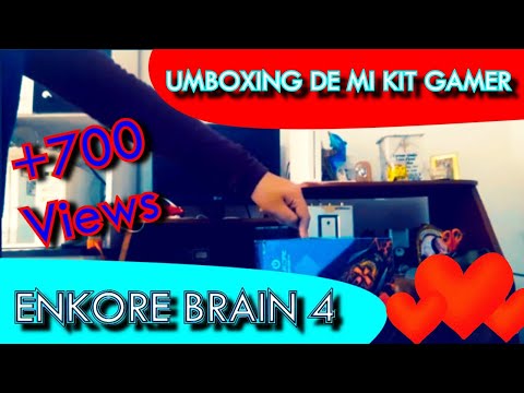 UMBOXING DE MI KIT GAMER ENKORE BRAIN 4 | El Rafaelito Gaming - YouTube