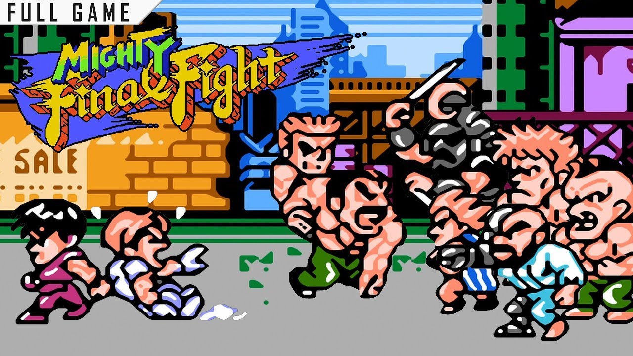 MIGHTY FINAL FIGHT NES FULL GAME !!! code player !!! - YouTube
