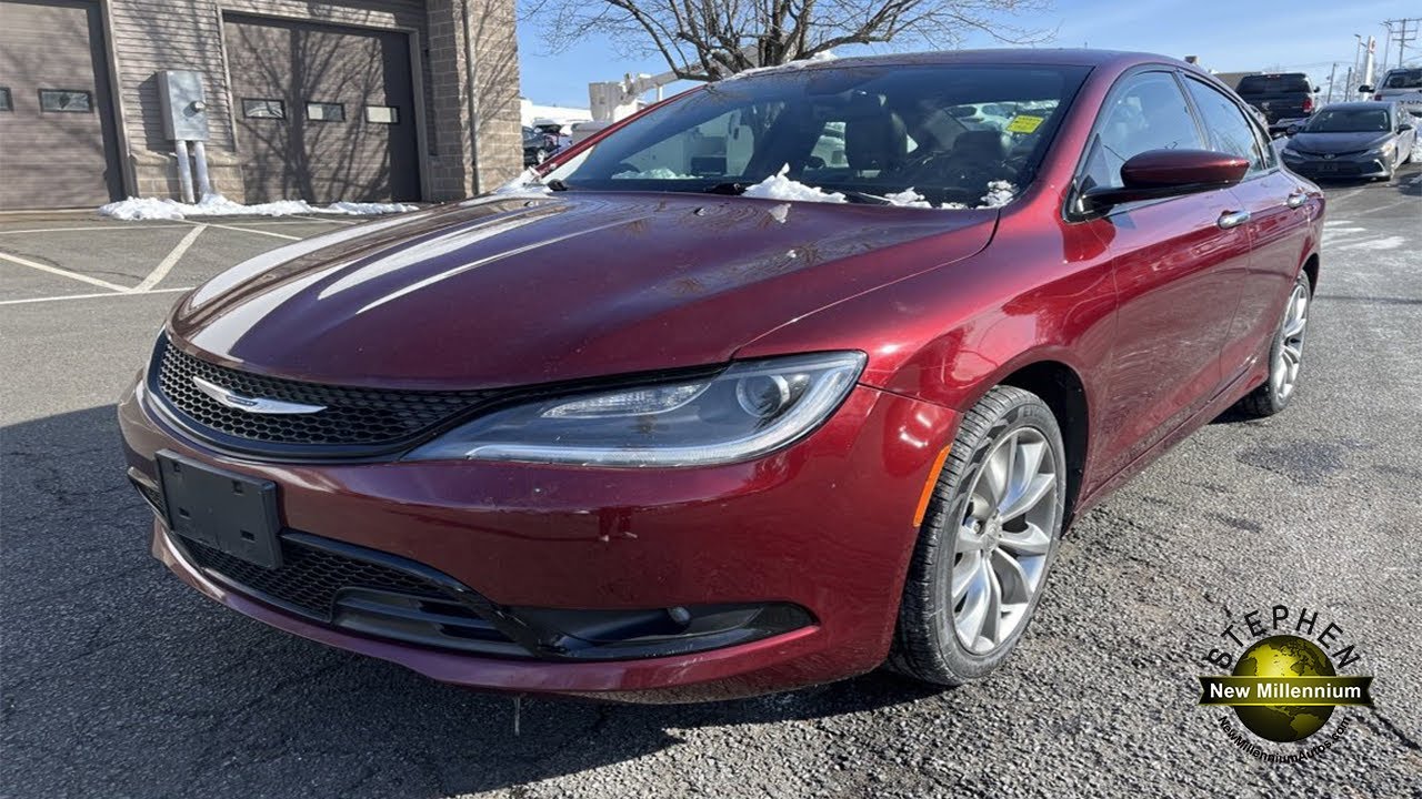 2016 Chrysler 200 S Bristol, CT | Stock #UA37557P - YouTube