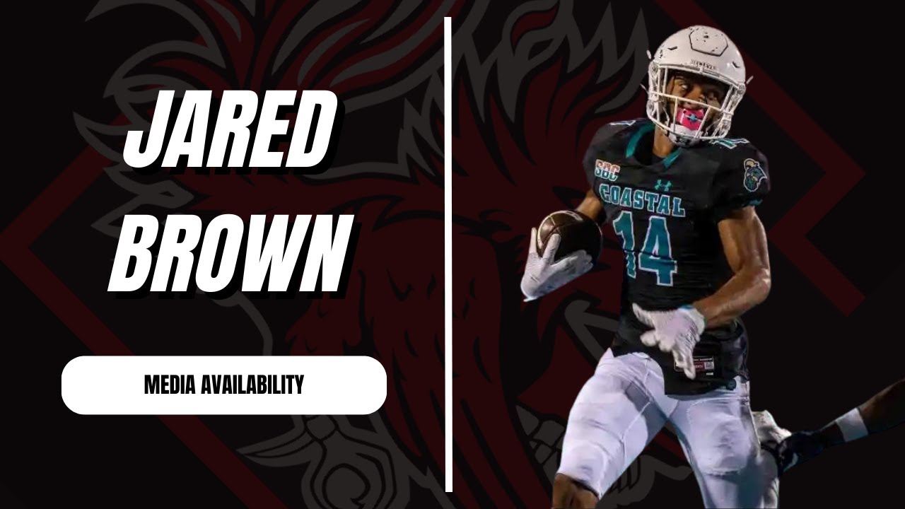 Jared Brown media availability | South Carolina - YouTube