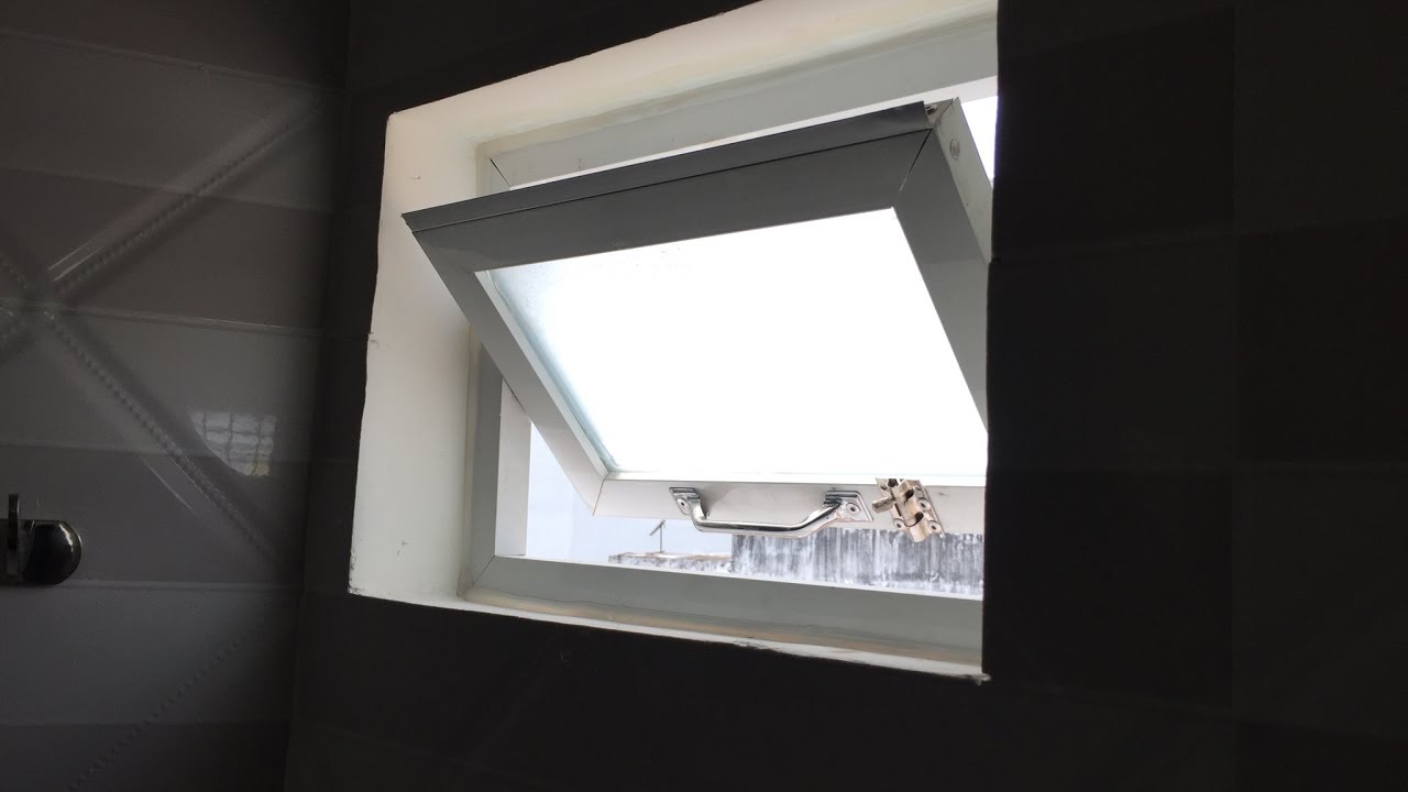Kho Tư liệu Xây dựng - Cửa thông gió cho WC | Cửa nhôm kính bật thông ...