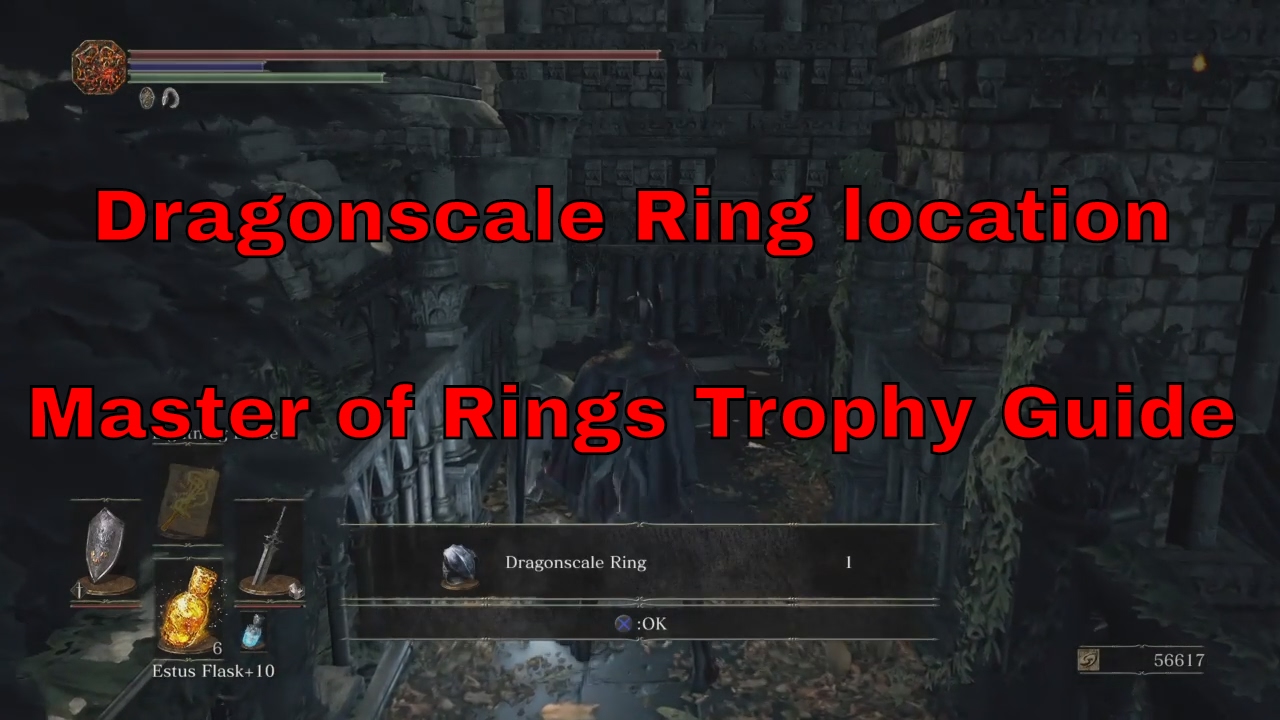 Dark Souls III - Dragonscale Ring location [Master of Rings Trophy] - YouTube