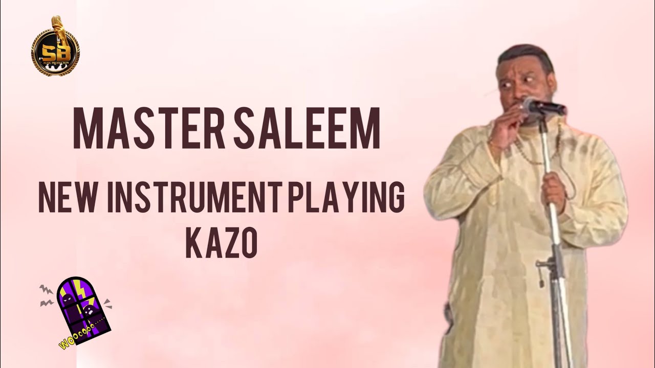 Master Saleem Full Roohdari new instrument playing kazo - YouTube